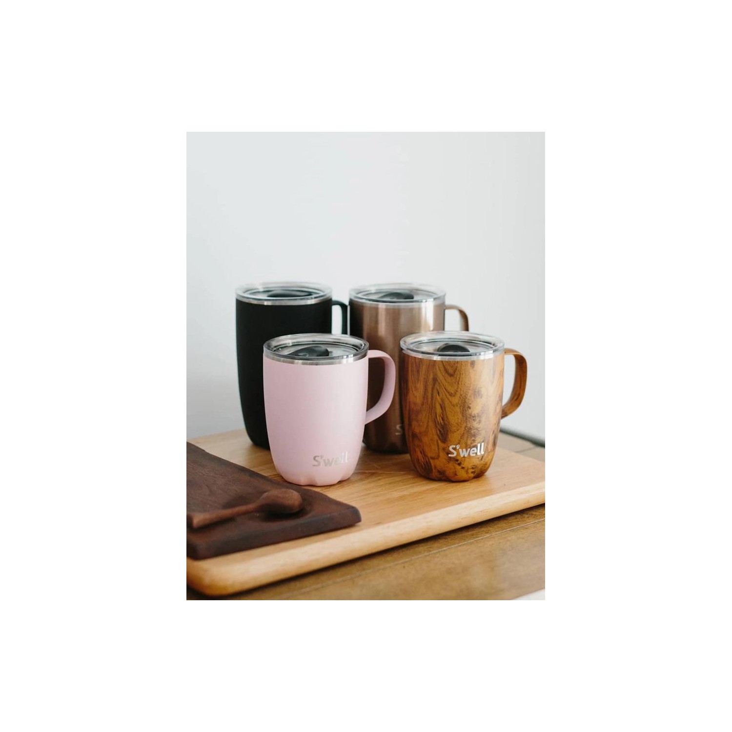 Mug S´Well Teakwood 355ml