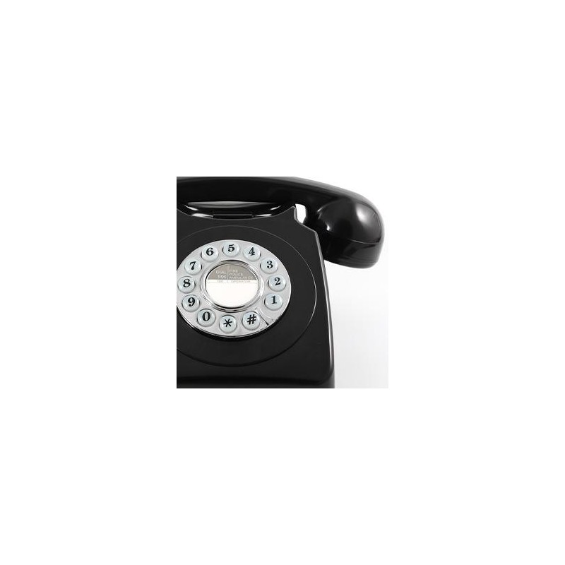 Phone Gpo 746 Push Button Black