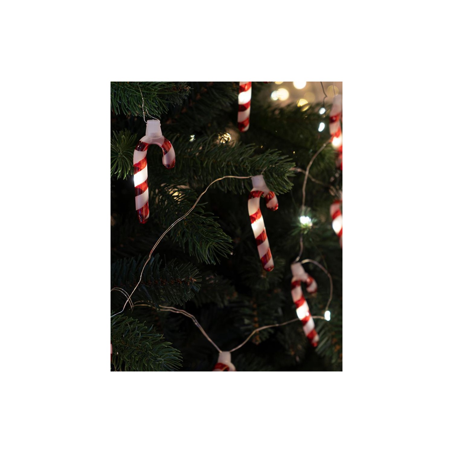 Sirius Hannah Candy Cane Garland 7.5 cm